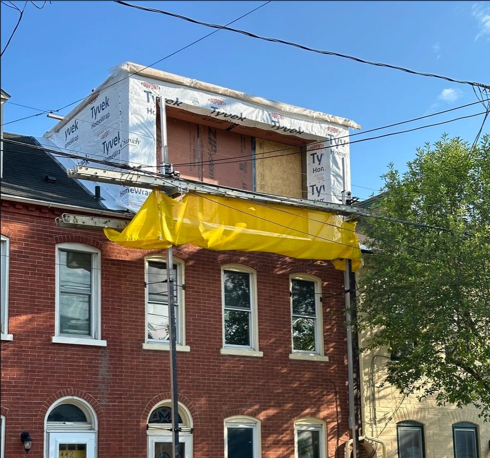 Lemon Street Townhouse Adds Modern 3rd Floor – Lancaster Builds